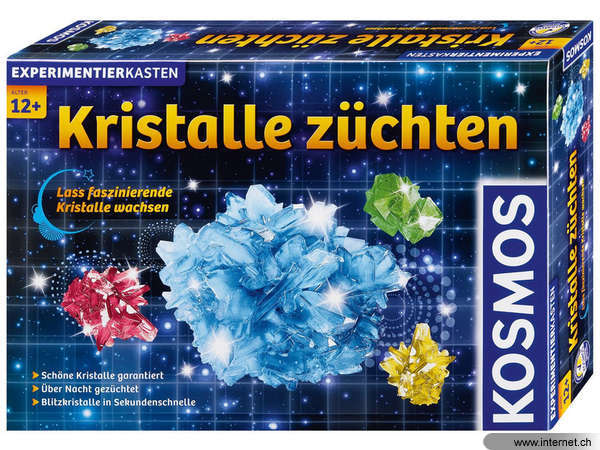 Kosmos Experimentierkasten Kristalle züchten, Altersempfehlung ab: 12 ... Kosmos Experimentierkasten Kristalle züchten, Altersempfehlung ab: 12 ...